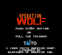Operation Wolf (USA)|姆克游戏